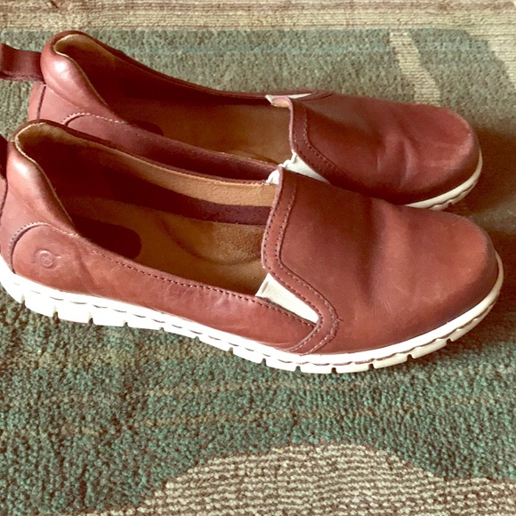 Born | Shoes | Brown Leather Loafers Born Handcrafted Footwear | Poshmark